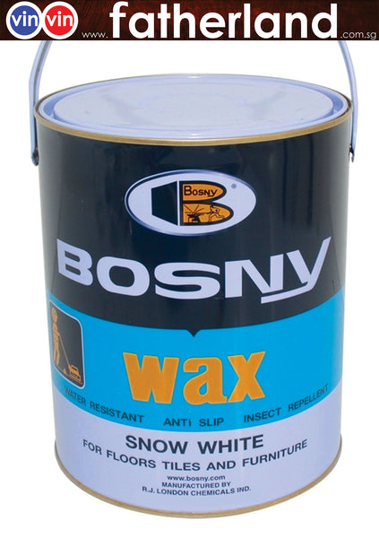 BOSNY WAX SNOW WHITE WAX 3.2KG - www.fatherland.com.sg
