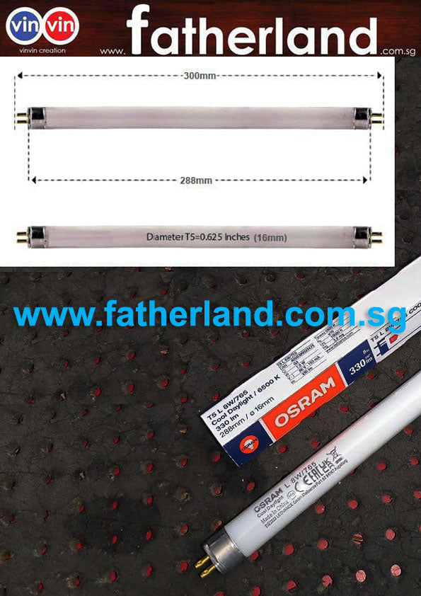 OSRAM L 8W/765 COOLDAYLIGHT TUBE - www.fatherland.com.sg