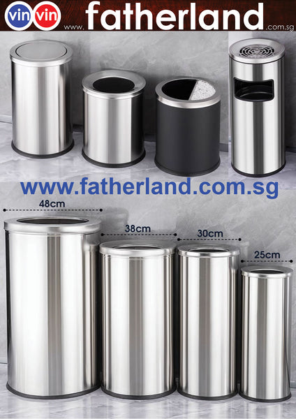 Stainless Steel Bin With Stainless Steel Rim Open Top - www.fatherland ...