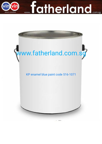 KP enamel blue paint code 516-1071 - www.fatherland.com.sg