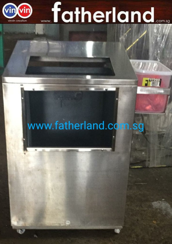 CUSTOM MADE STAINLESS STEEL TROLLEY WITH PARTITION AND HANDLE - www ...