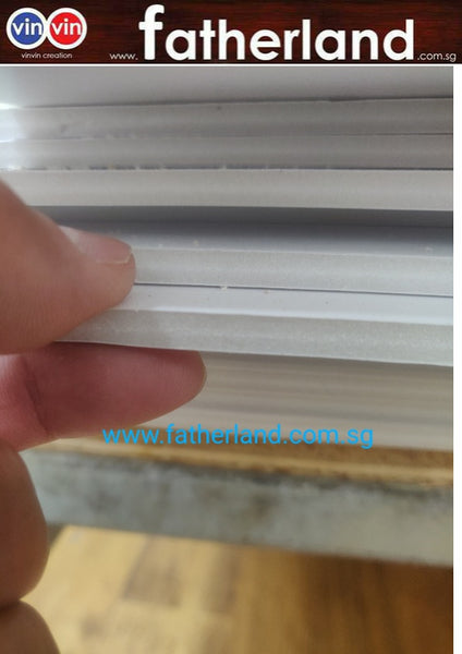 COMPRESS FOAM BOARD 1220 X 2660 X 5MM ( WHITE ) - www.fatherland.com.sg