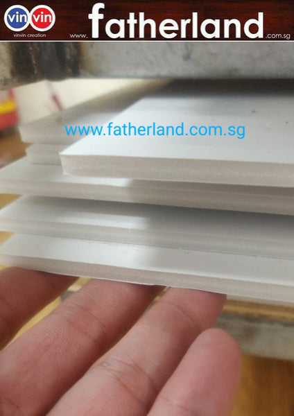 COMPRESS FOAM BOARD 1220 X 2660 X 5MM ( WHITE ) - www.fatherland.com.sg