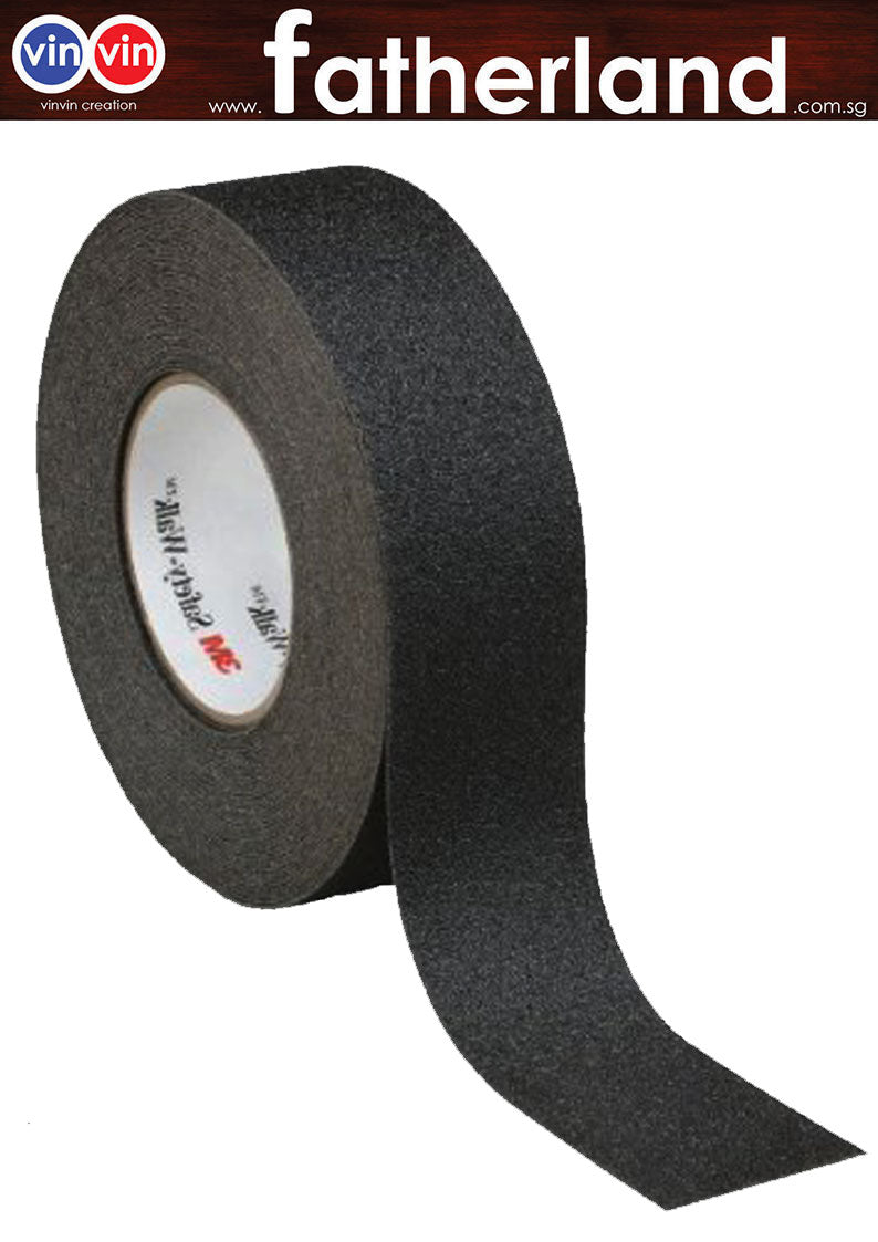 3M SAFETY-WALK GENERAL PURPOSE TREAD (610/BLACK) 2”x 60ft - www.fatherland.com.sg