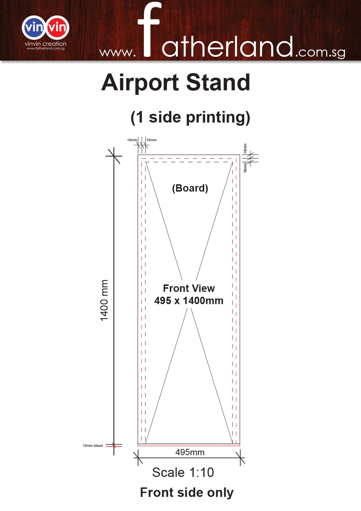Airport Stand ( vinvin creation series ) - www.fatherland.com.sg