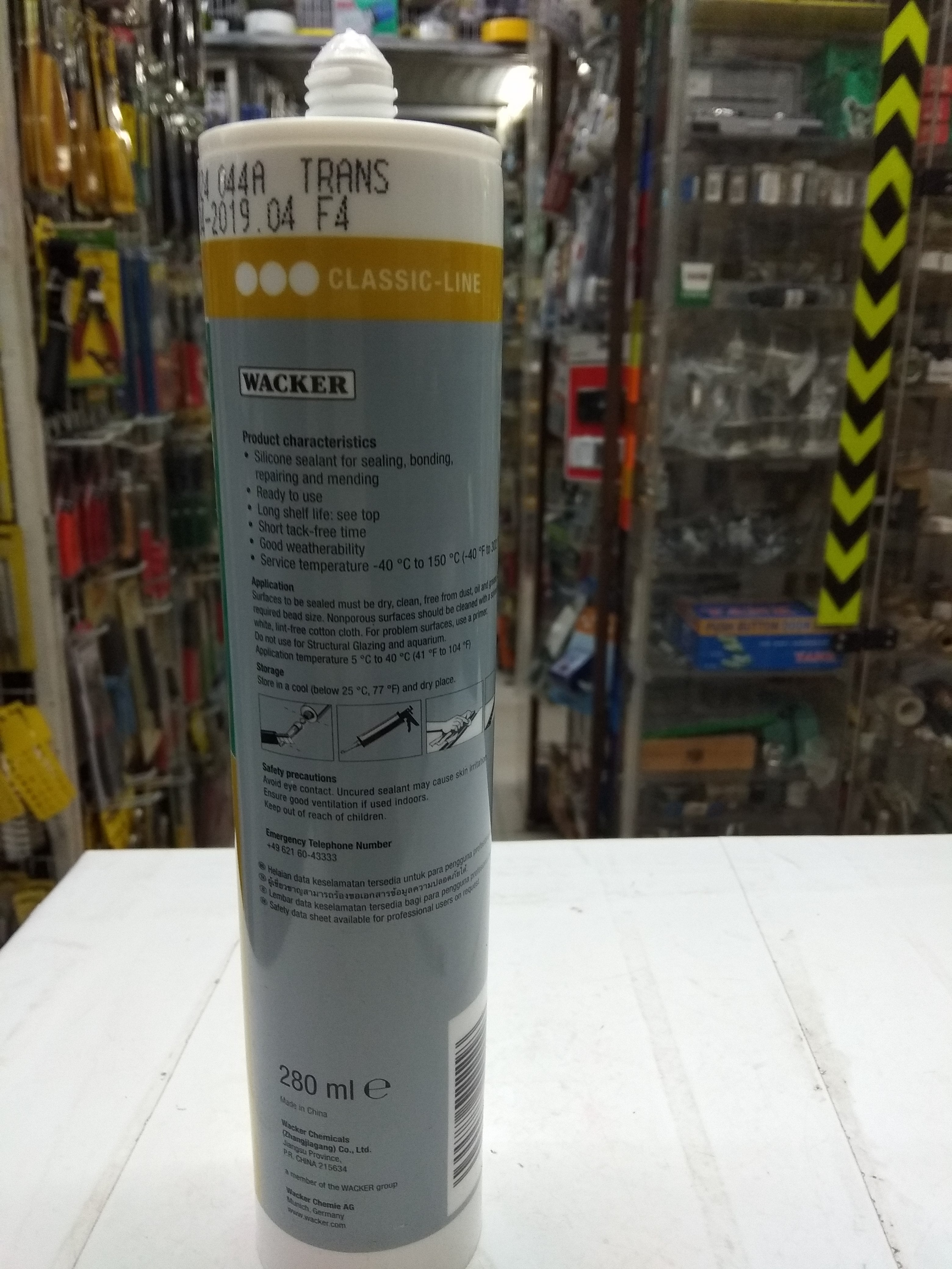 SILICON CLEAR GENERAL PURPOSE WACKER - www.fatherland.com.sg