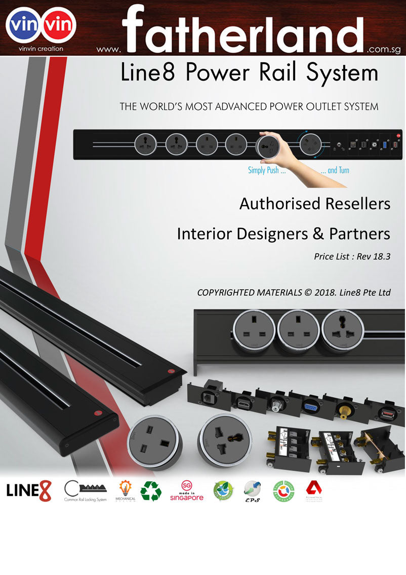 Line8 Power Track System - www.fatherland.com.sg