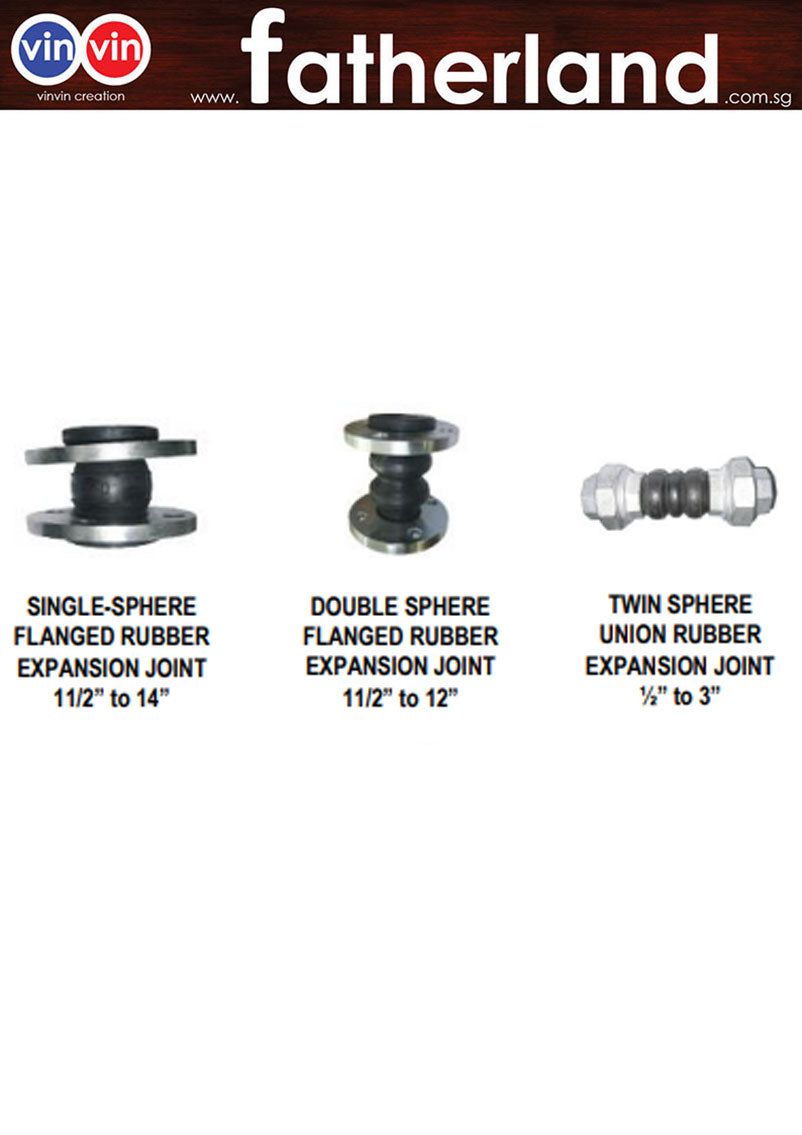2" S/STEEL TWIN SPHERE (UNION/HUBBED THREADED FLANGE END) EXPANSION JO ...