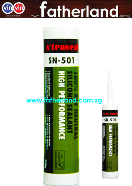 Xtraseal SN-501 Silicone Sealant [Black | Clear | White | Grey] - www ...