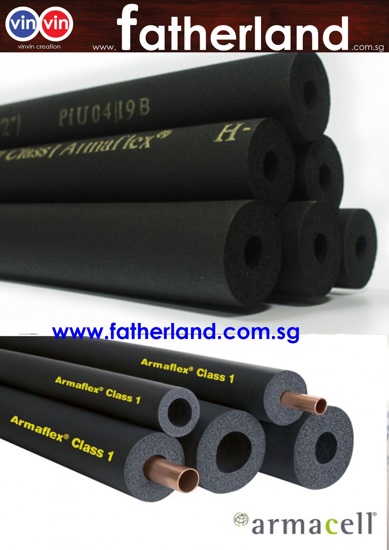 armaflex insulation - www.fatherland.com.sg