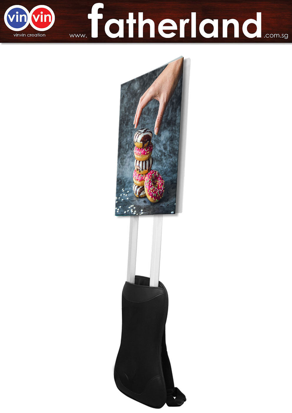 Man Pack Mobile Sign ( CV Series ) - A2 Size (Included) - www ...