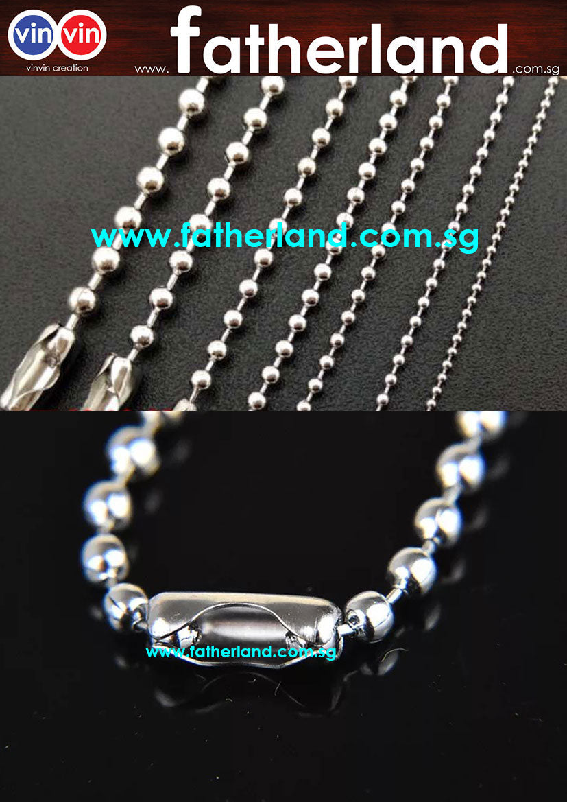 BALL BEARING CHAIN 1.2 TO 12MM - www.fatherland.com.sg