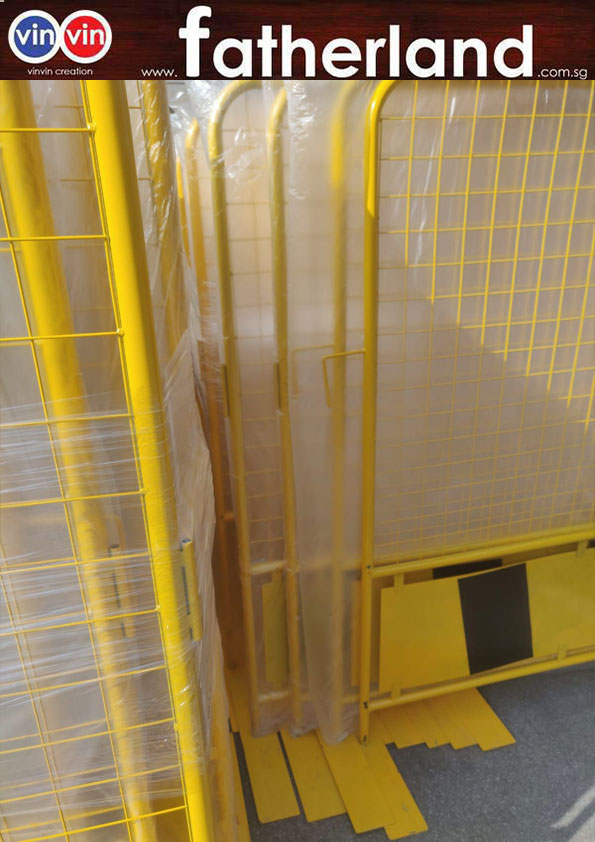 High fencing barricade 1.8m - www.fatherland.com.sg