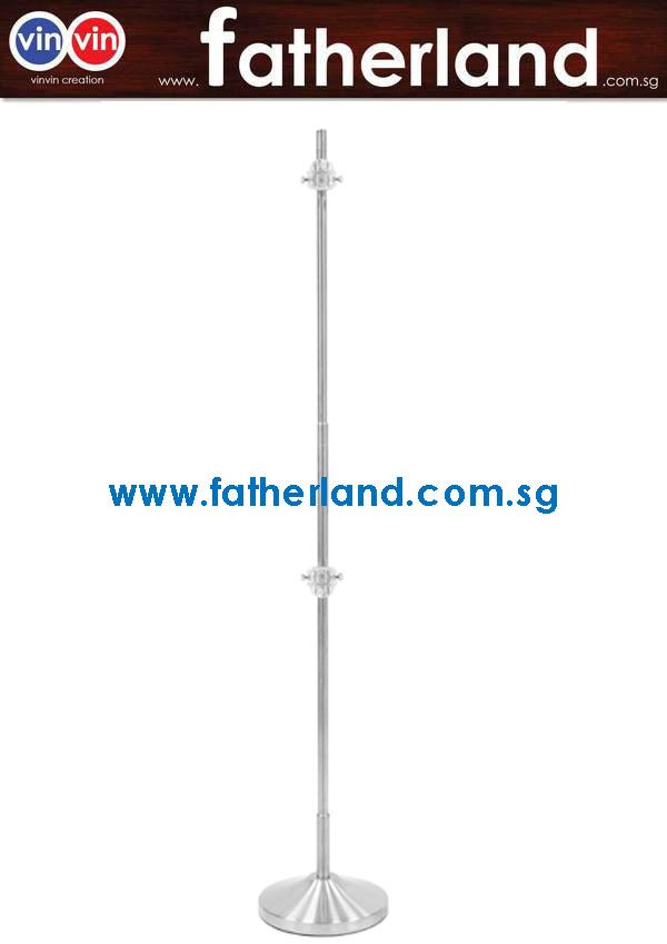 Stainless Steel Adjustable Clip Pole - www.fatherland.com.sg