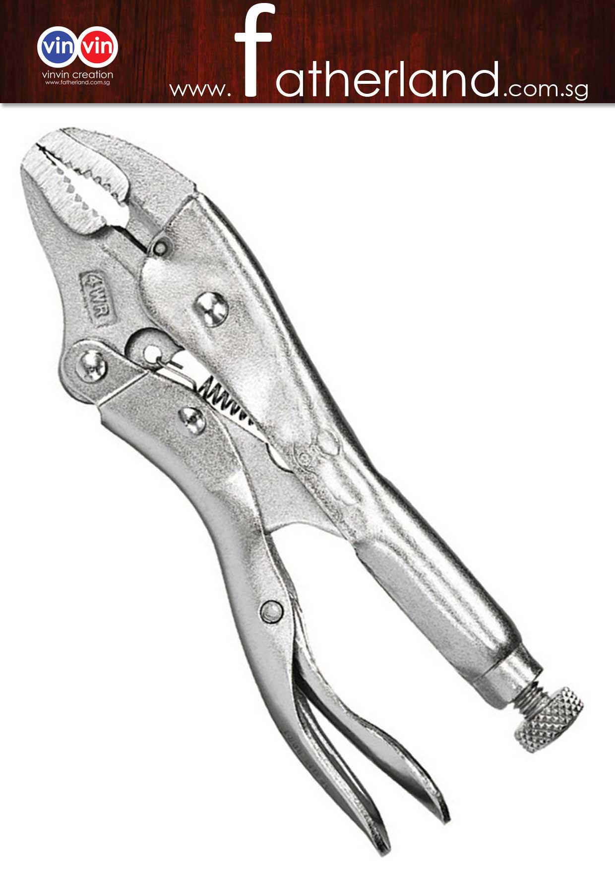 M10 CURVED JAW LOCKING PLIER CLP-125 / CLP-175 / CLP-250 - www ...
