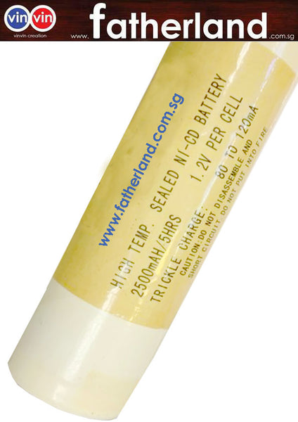 Emergency Exit Sign Battery 2500mAH/5HRS 1.2V Per Cell ( 3 cell ) - www ...