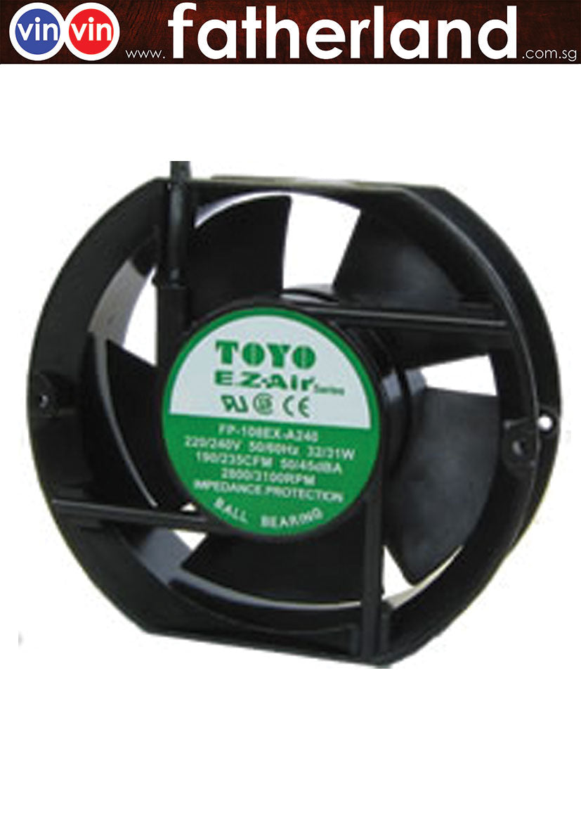 TOYO FP-108EX-A240 - 6'' COOLING FAN - www.fatherland.com.sg
