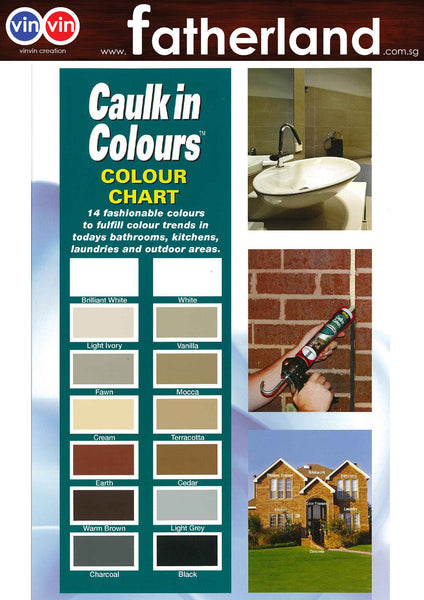 FULLER CAULK IN COLOURS ACRYLIC SEALANT 450G ( CREAM ) - www.fatherland ...