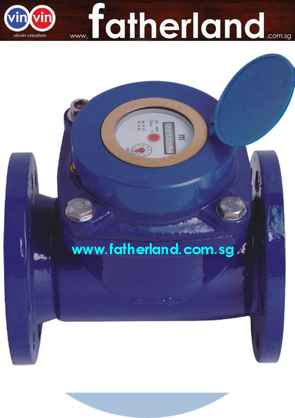 MAGNETIC DRY DIAL WATER METER (8”)-FLANGE TYPE - www.fatherland.com.sg