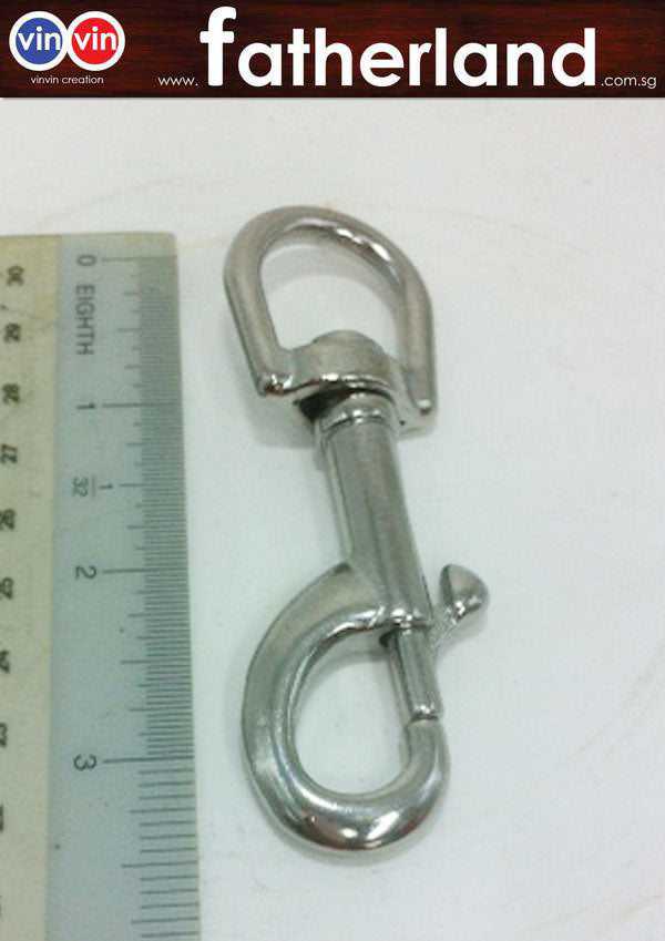 STAINLESS STEEL SWIVEL BOLT SNAP HOOK - www.fatherland.com.sg