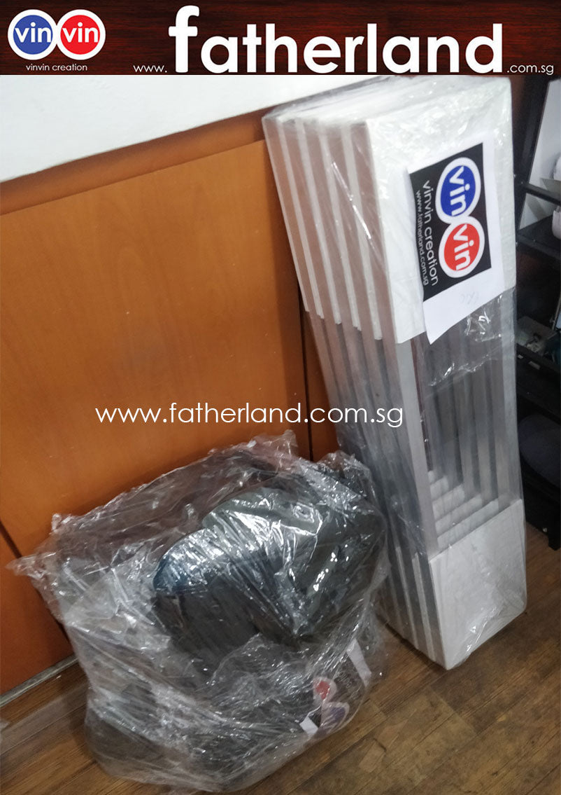 Man Pack Mobile Sign - A2 Size and Wheel of Fortune - www.fatherland.com.sg