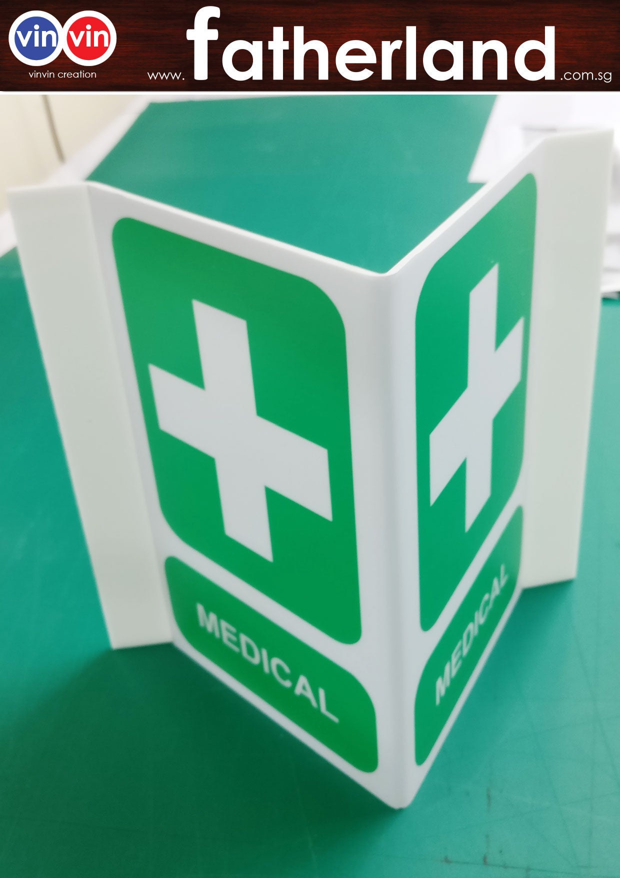 MEDICAL TRIANGLE SIGN - www.fatherland.com.sg