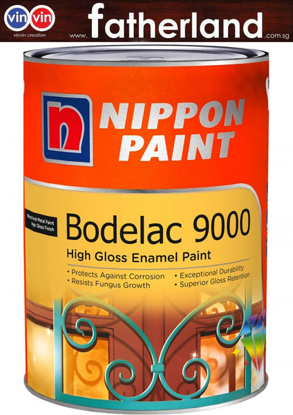 NIPPON PAINT BODELAC 9000 ALUMINIUM 1L - www.fatherland.com.sg