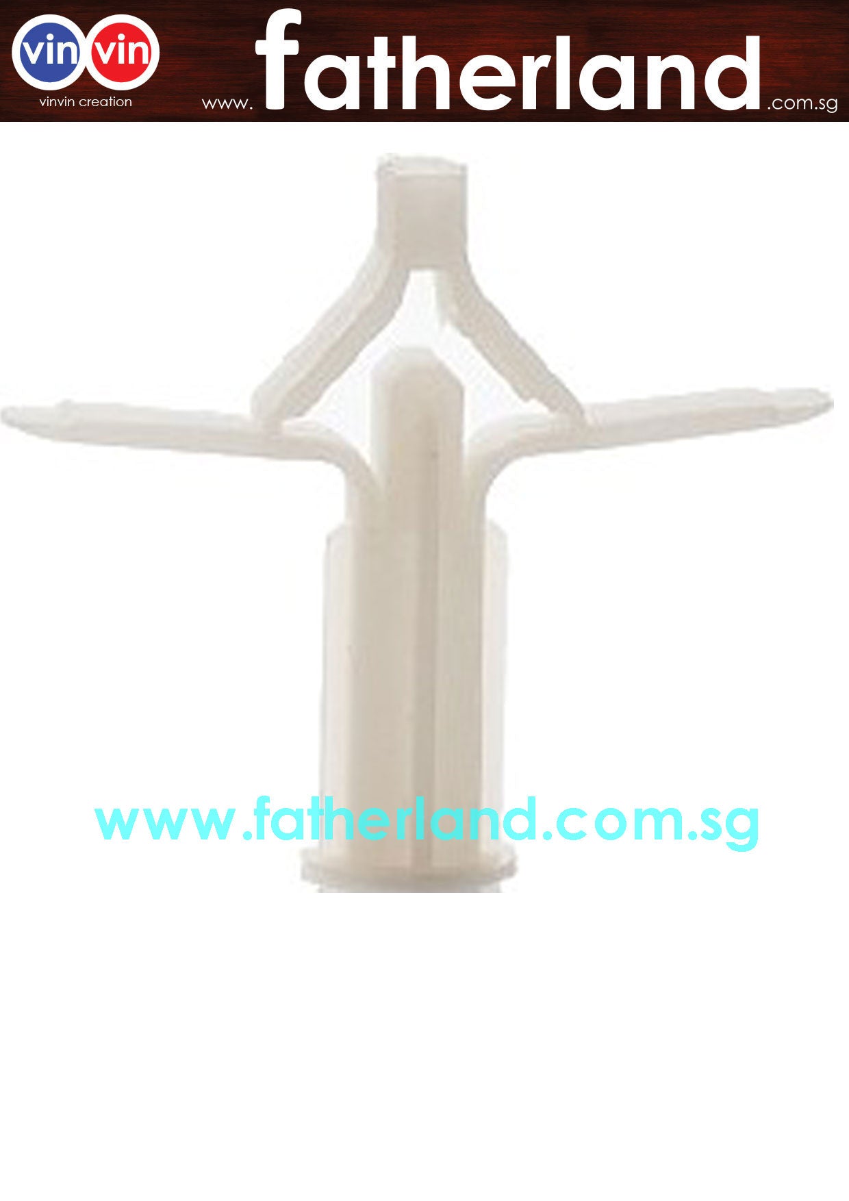 NYLON ANCHOR HLD (BUTTERFLY WALL PLUG) - www.fatherland.com.sg