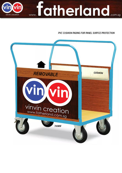 Panel Carrier Trolley with removable full side covers ( model : vin-FP ...