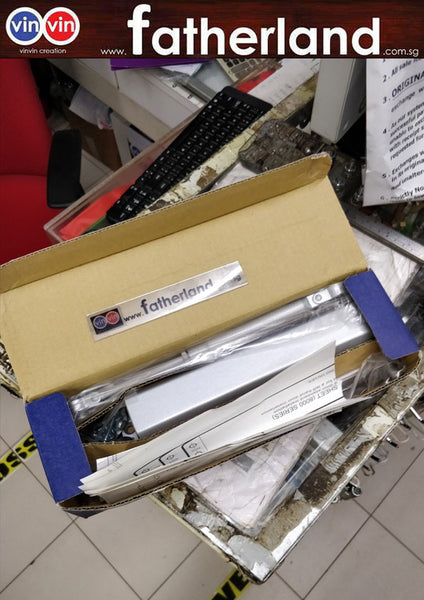 RYOBI DOOR CLOSER SILVER 8002 (STANDARD ARM) - www.fatherland.com.sg