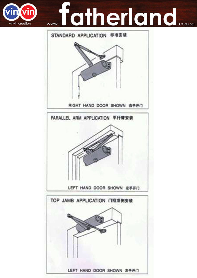RYOBI 62 DOOR CLOSER - www.fatherland.com.sg