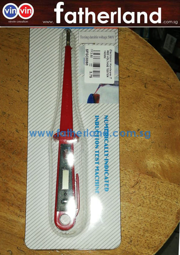 RED TEST PEN HIGH VOLTAGE 500V - www.fatherland.com.sg