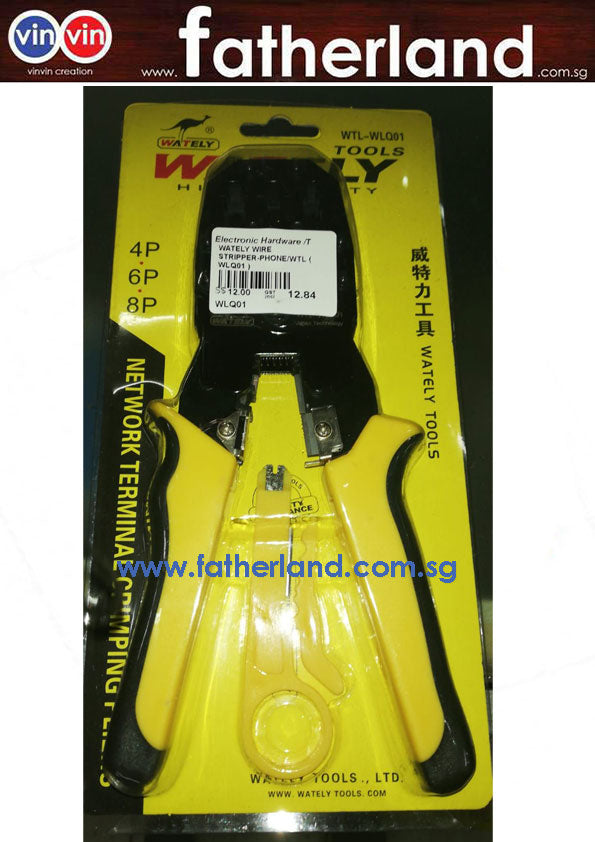 WATELY 3 IN 1 TERMINAL CRIMPING TOOL WLQ01 - www.fatherland.com.sg