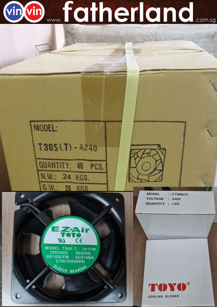 T30 Toyo Cooling Blower T30 ( 2 wire Series ) - www.fatherland.com.sg
