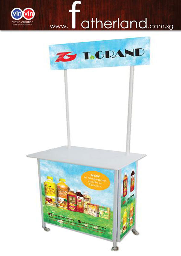 Mobile Promotion Counter -Large VIN-STL series - www.fatherland.com.sg