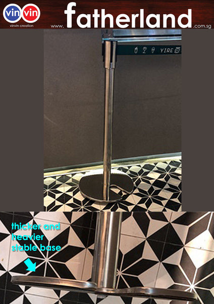 Stackable Q-Stand U Series (Black) - Black Belt - www.fatherland.com.sg