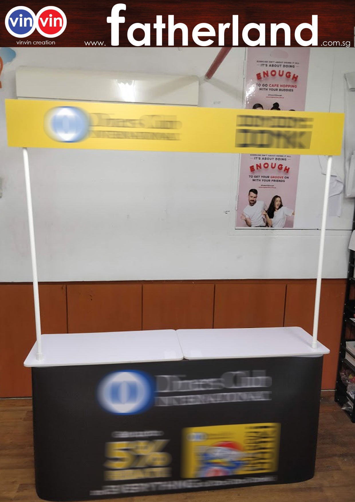 Mobile Promotion Counter Wide Join Series - www.fatherland.com.sg